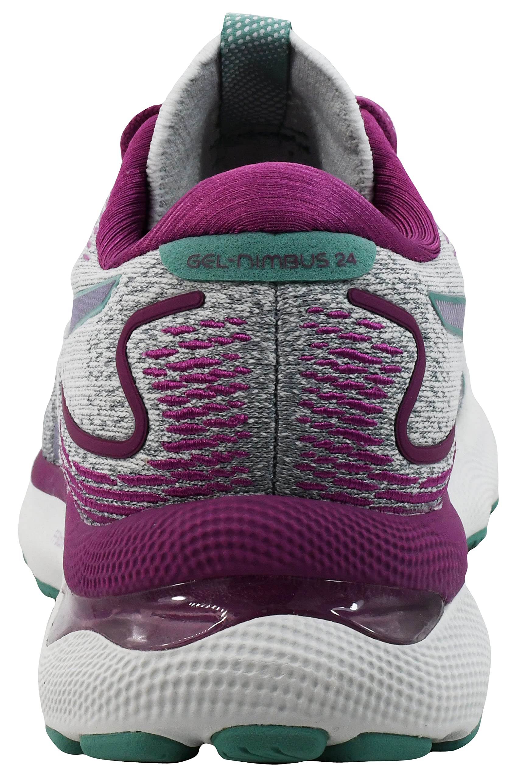 ASICS Women's Gel-Nimbus 24 Running Shoes, 9.5, Polar Shade/Sage