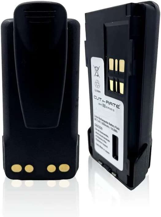 Battery Compatible with Motorola XPR 3500e Rechargeable Two Way Radio 7.5v 1500mAH Ni-MH