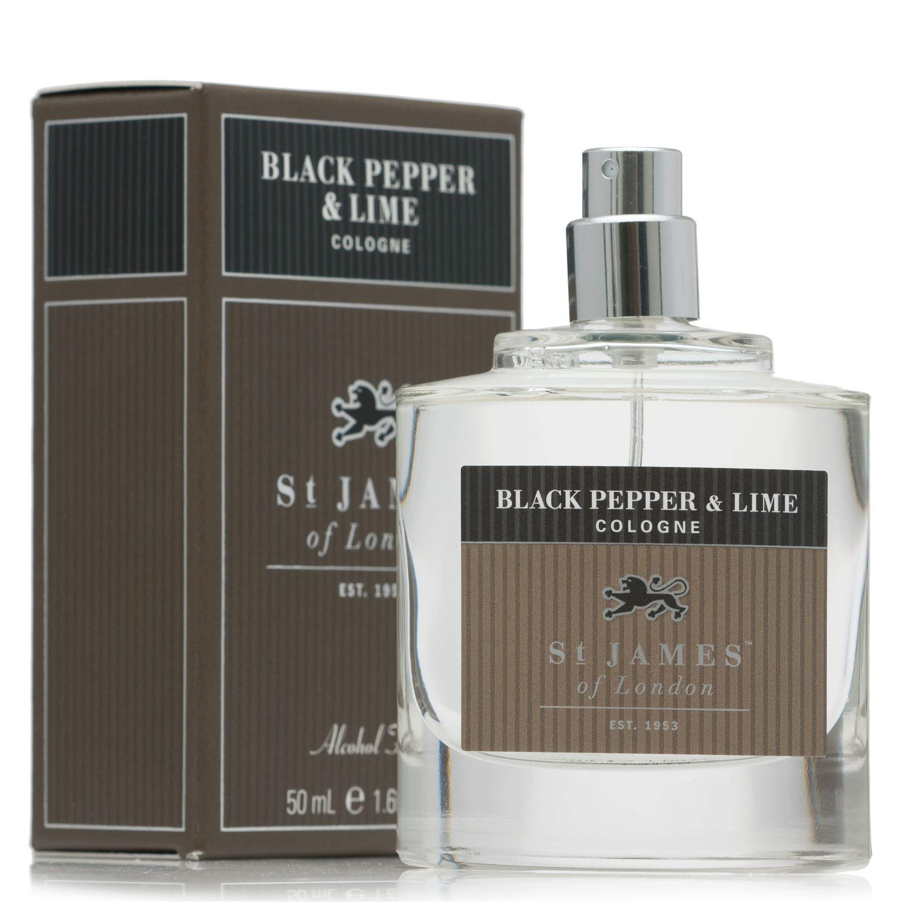 St James of London Black Pepper & Lime Cologne, 1.69 oz