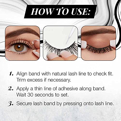 Ardell 3D Faux Mink Lashes 858 4 Pairs