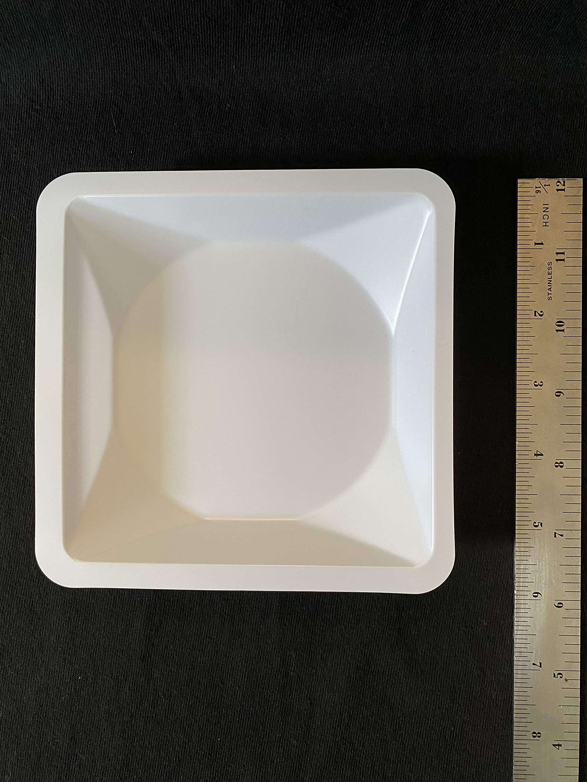 Standard Weighing Boats, W-S140-WH-50, 140mm, Large, White, Pack of 50