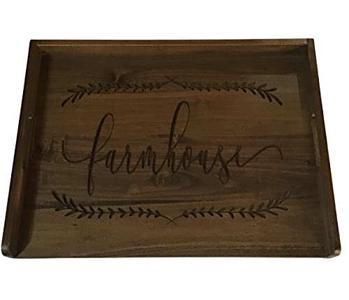 Beautiful Handrcrafted Farmhouse Style Carved Engraved Wooden Stovetop Cover Noodle Board with Optional Personalization