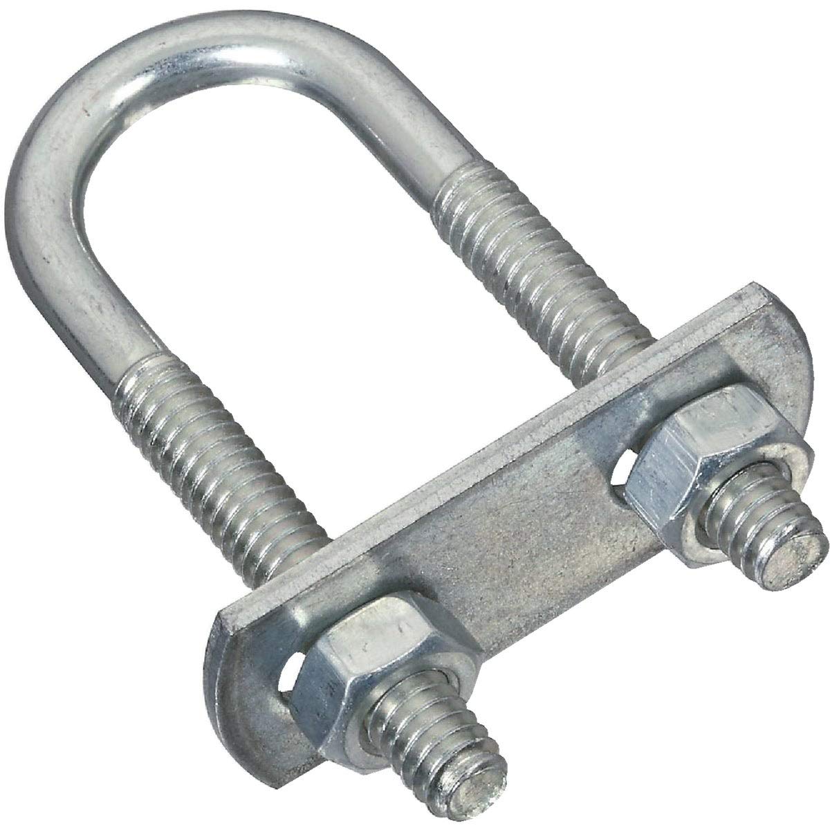 Stanley Hardware 222075 1/4" X 3/4" X 2-1/2" Zinc U-Bolts