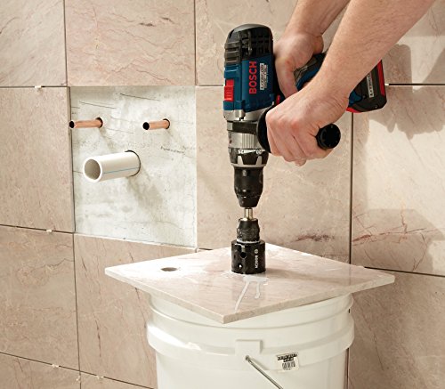 BOSCH HDG418 4-1/8 In. Diamond Hole Saw , Black