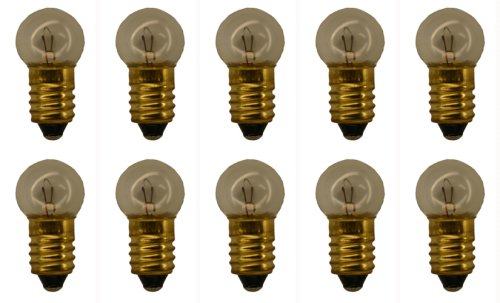 CEC Industries #430 Bulbs, 14 V, 3.5 W, E10 Base, G-4.5 shape (Box of 10)