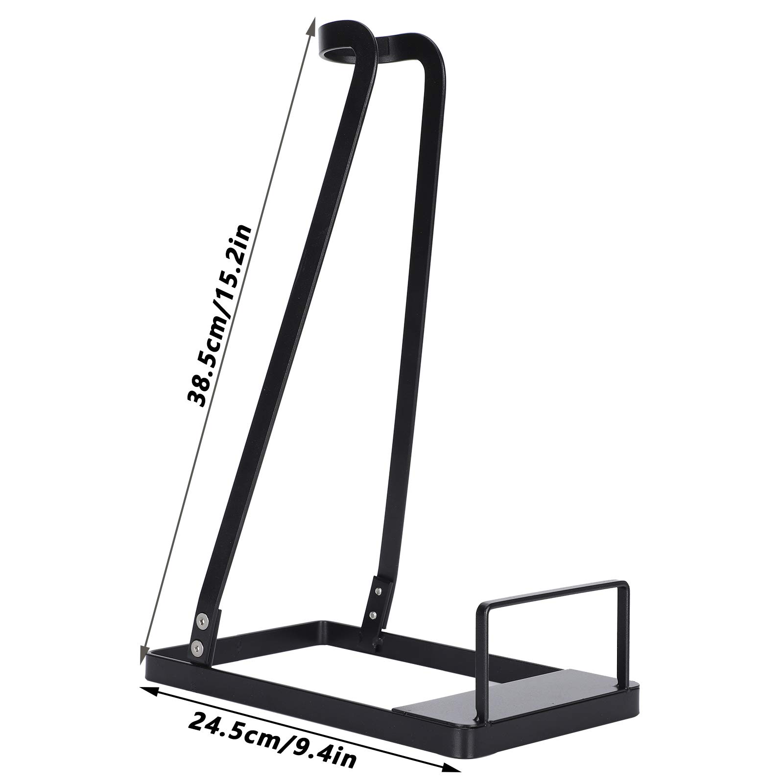 Fdit Vacuum Cleaner Stand V6 Rack V7 Organizer V10 Holder Bracket Storage Shelf Poster Stand Vacuum Sweeper Holder (Black)