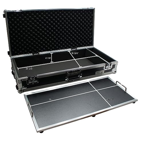 Harmony Audio Cases HCPEDAL32 Custom Hard ATA Flight 32" Guitar Pedal Compatible with Case