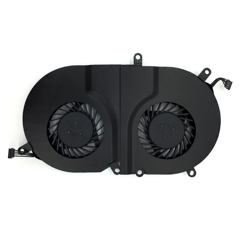 Left and Right Side CPU Cooling Fan Assembly for Apple MacBook Pro 15" A1286 (2008, 2009, 2010, 2011, 2012)