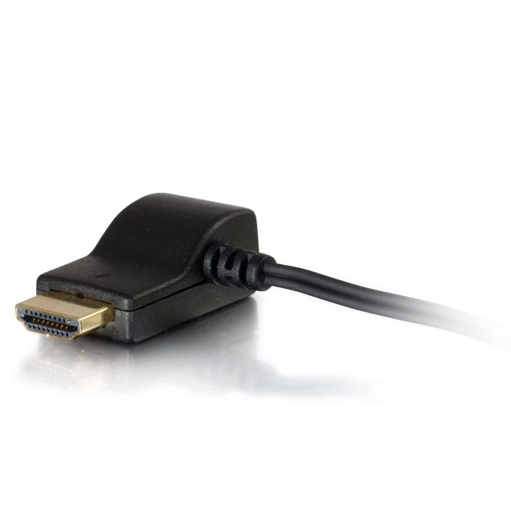 Legrand - C2G Voltage Inserter, Male to Male HDMI Inserter, USB Powered Voltage Inserter, Black Voltage Regulator, 5.8 Foot USB Powered HDMI Voltage Inserter, 1 Count, C2G 42236