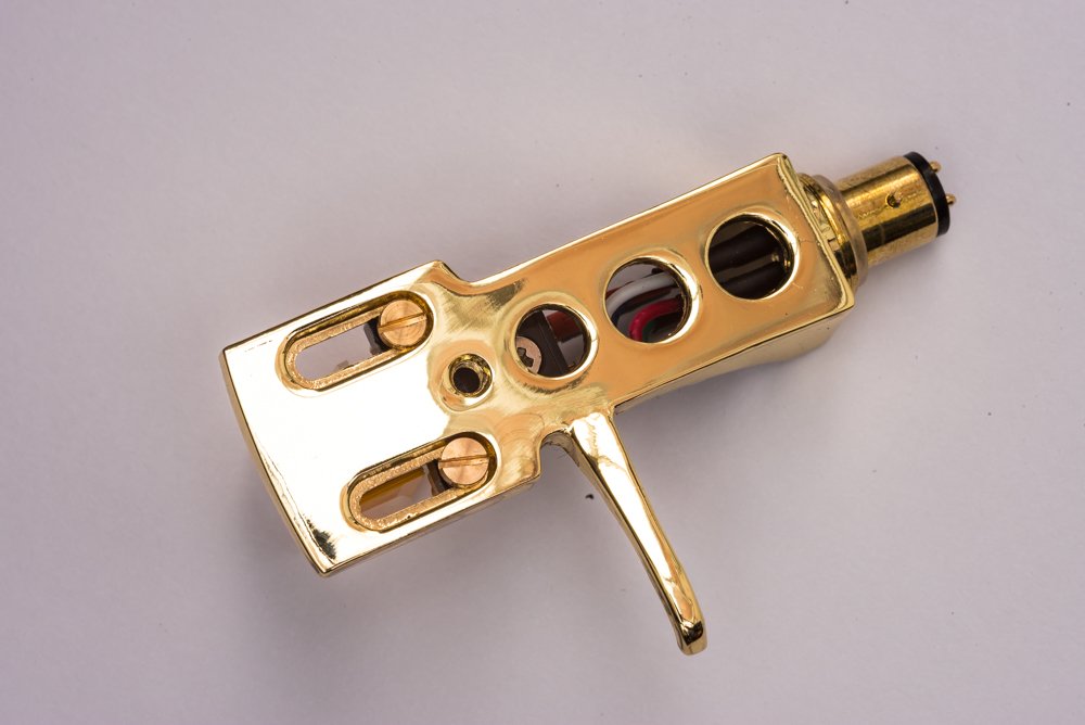 Gold plated Headshell, mount, cartridge, needle for Audio Technica T92 usb, ATLP120 usb, ATLP1240 usb, ATPL120, MADE IN ENGLAND