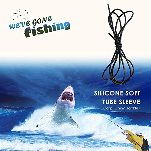 Awakingdemi 1m DIY Silicone Soft Rigs Tube Sleeve for Carp Fishing Tackles Accessories Tool