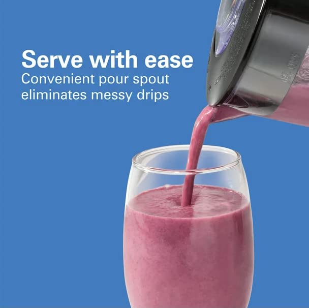 Beach Smoothie Electric Blender with 10 Speeds, 56 oz. BPA-Free Plastic Jar, Model 50190
