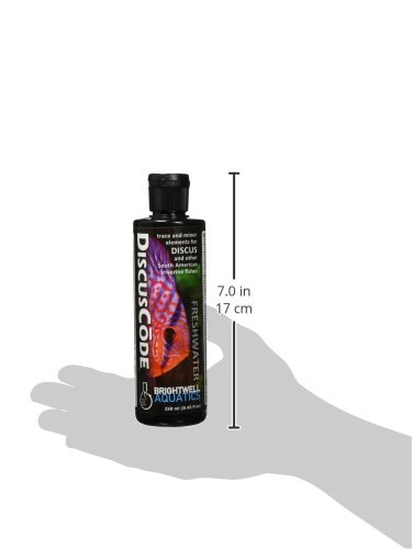 Brightwell Aquatics DiscusCode - Trace & Minor Elements for Discus & Other South American Riverine Fishes 250-ml