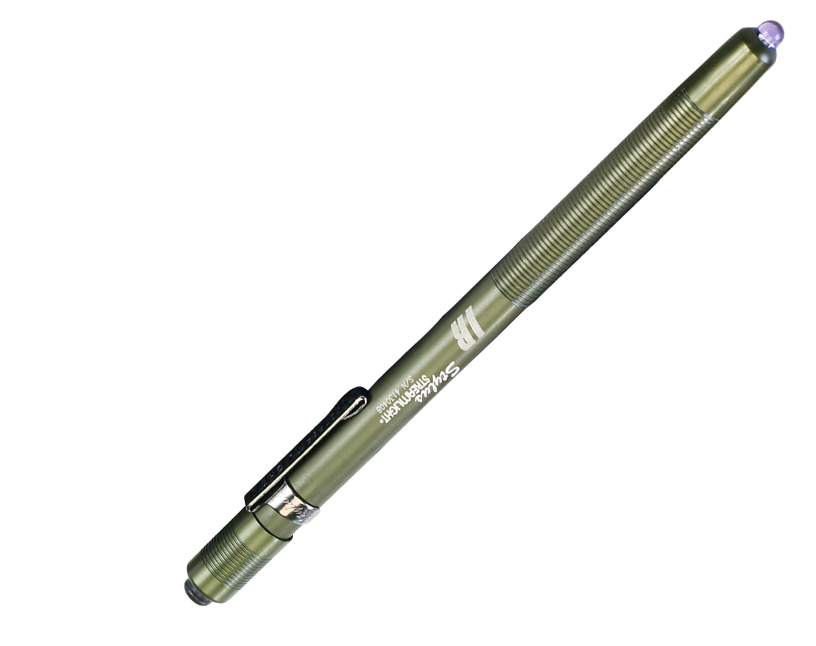 Streamlight 65186 Stylus Infrared Red LED Pen Light with 3 AAAA Alkaline Batteries, Olive Drab Green