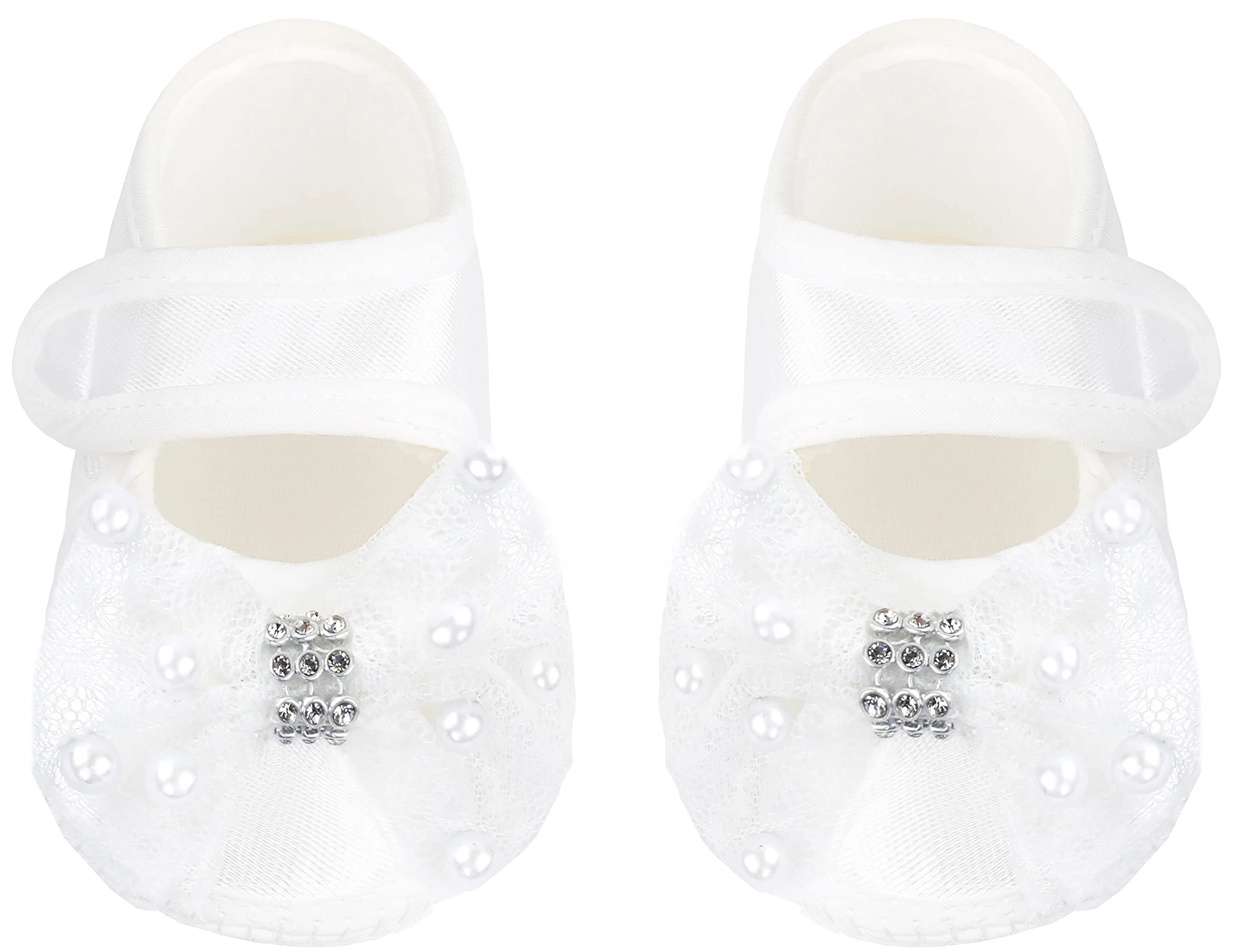 Taffy Baby Girl Christening Baptism Embroidered Dress Gown 6 Piece Deluxe Set 0-3 Months, White