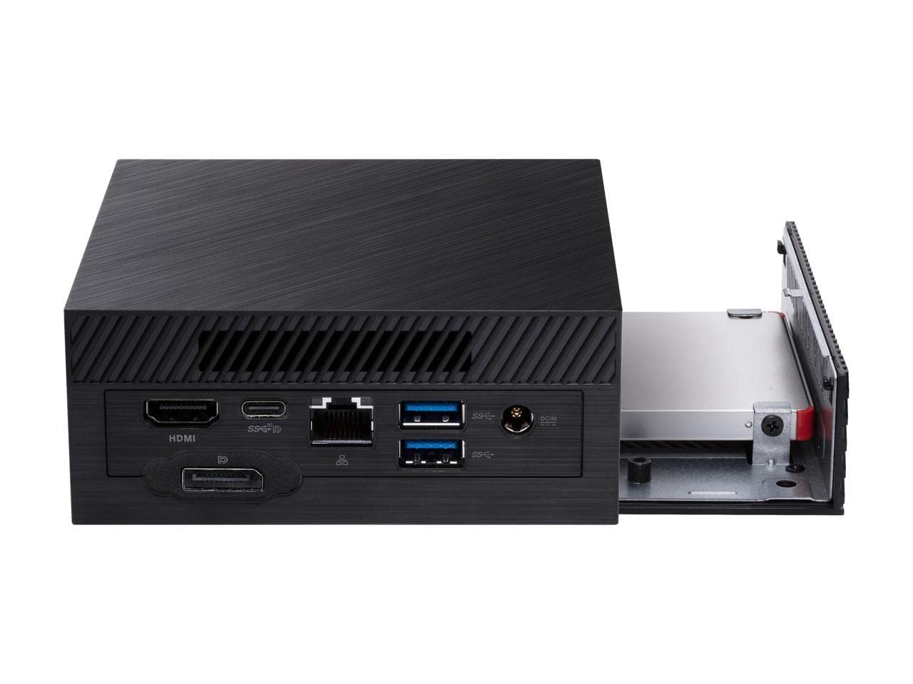 ASUS PN51-S1 Mini PC Barebone with AMD Ryzen 7 5700U Eight-core Mobile Processor, up to 64GB DDR4 RAM, Dual Storge Design, WiFi 6, Bluetooth, USB-C with VESA Mount