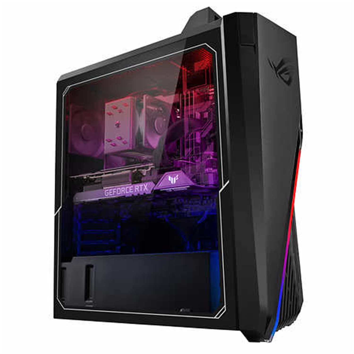 ASUS ROG Gaming Desktop 2023 Newest, 12th Gen Intel Core i7-12700F, 64GB DDR4 RAM, 2TB SSD, 1TB HDD, NVIDIA GeForce RTX 3060 Graphics, Wi-Fi6, Bluetooth, HDMI, Windows 11 Home, Bundle with Cefesfy