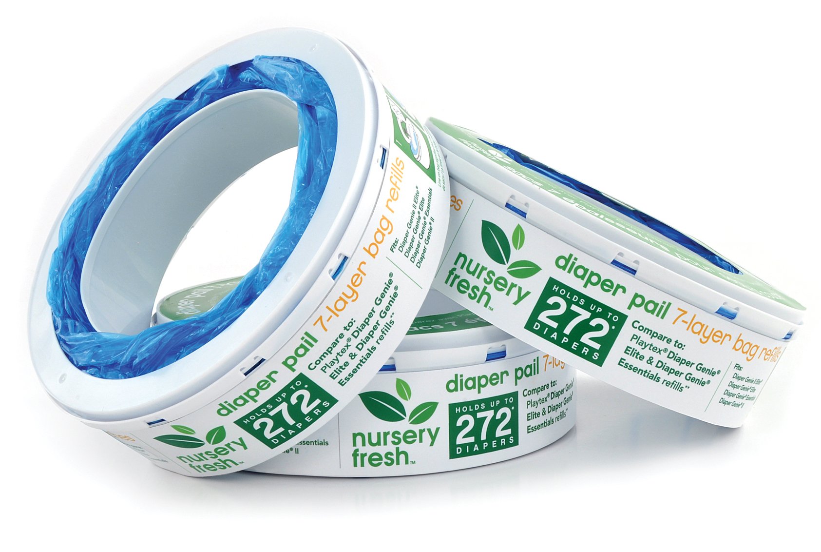 Nursery Fresh Refill for Diaper Genie 3 Pack, 816 Count