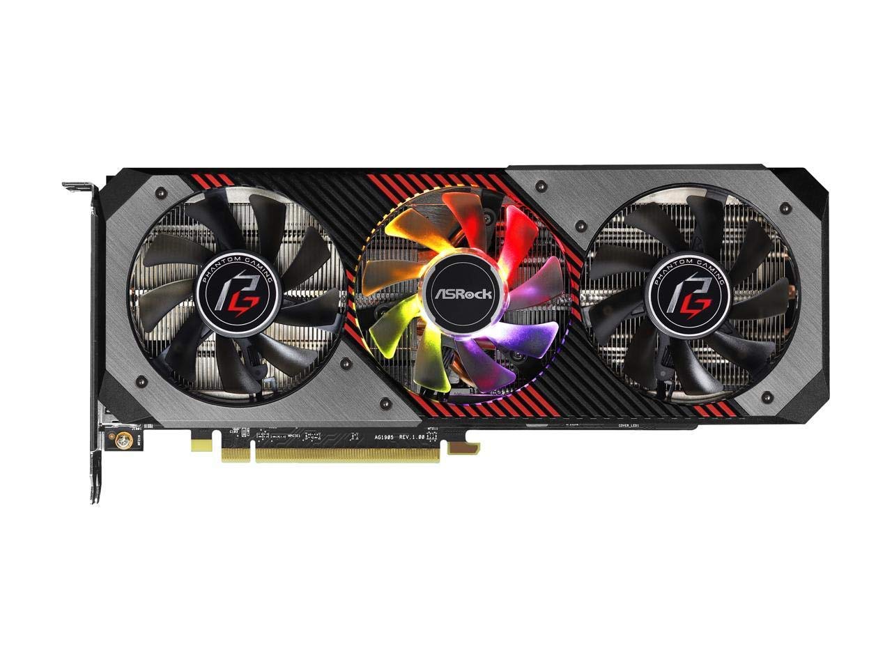 ASRock Phantom Gaming D Radeon RX 5700 XT 8G OC Video Card Model RX5700XT PGD 8GO (Renewed)