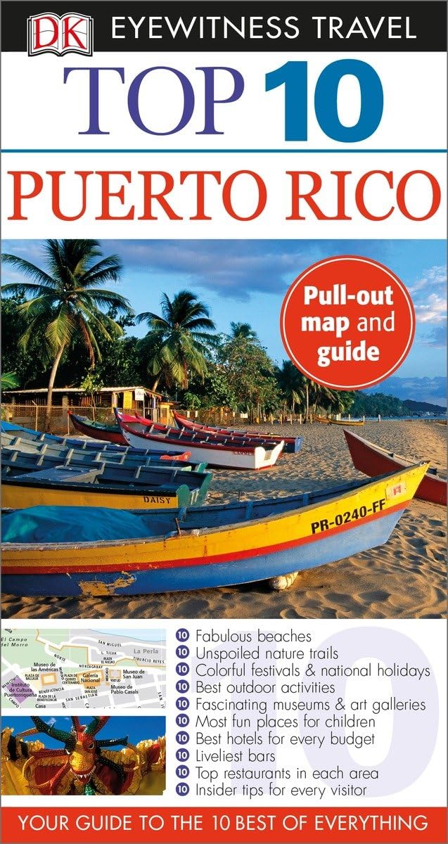 DK Eyewitness Top 10 Puerto Rico (Pocket Travel Guide)
