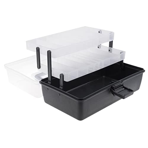 BESSTUUP Fishing Box with Lid Fishing Tool Hunting Camping Accessory
