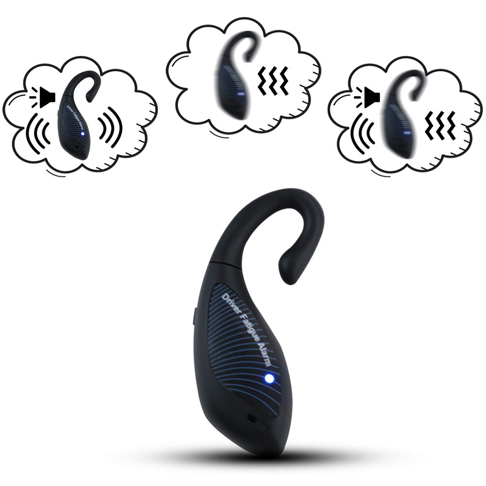 LGI Driver Fatigue Alarm 3 in 1 Inside Sleep Alarm for Drivers Security Guards Nap Zapper Alarm Security Car Alarm System Drivers Security Guards Anti Sleep Alarm nap Alert