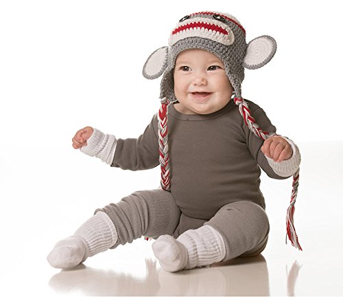 juDanzy 3 Pairs of Navy Black and Gray Baby and Toddler Boys Solid Colors Leg Warmers