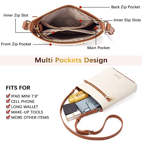 BOSTANTEN Crossbody Bags for Women ＆ Travel Backpack for Women- Flight Approved Carry On Backpack