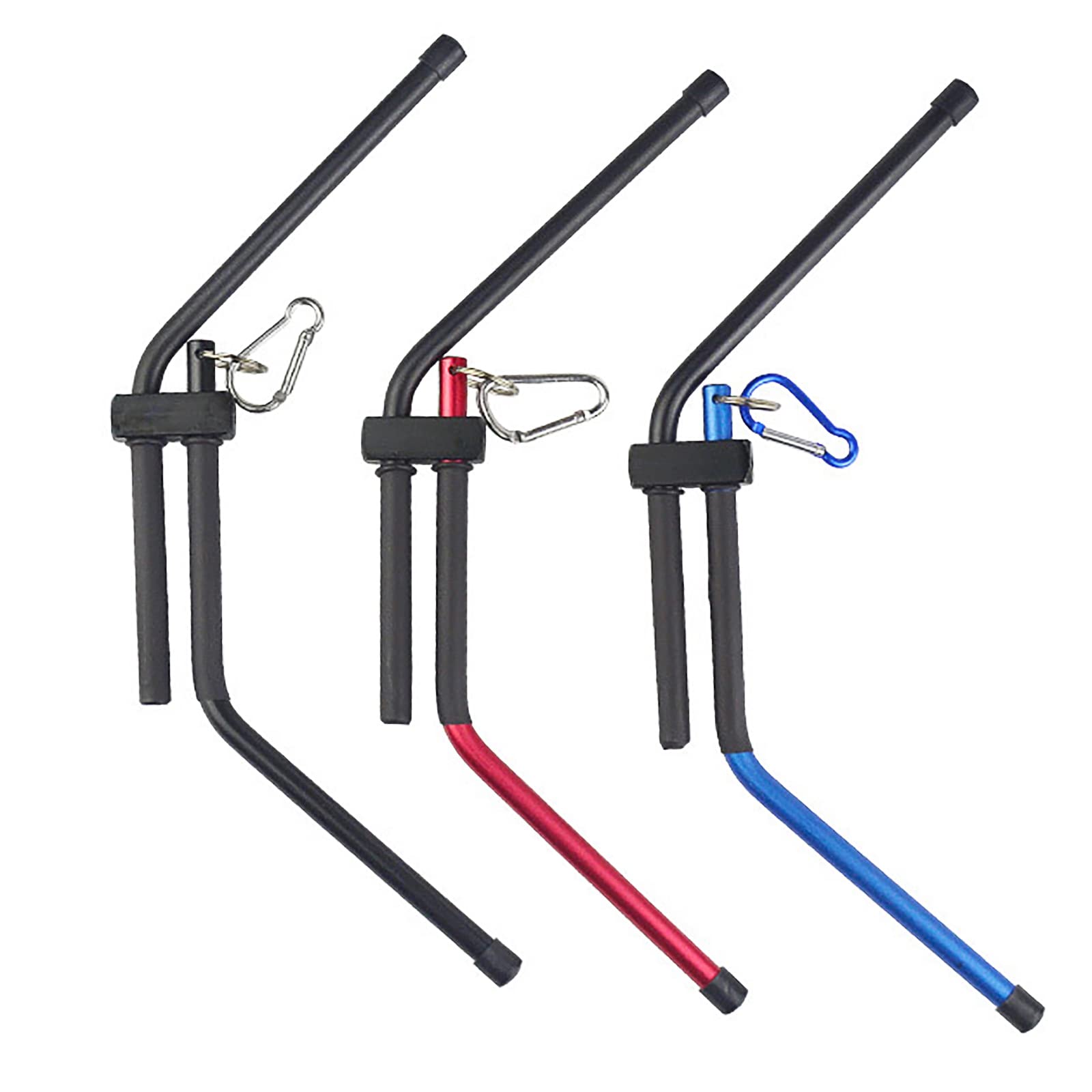 Archerest Archery Compound Bow Stand, Aluminum Heavy Duty Bow Support Feet Rack Fit on Most Bow Limbs, Perfect for Ground or Box Blind Hunting (Red)