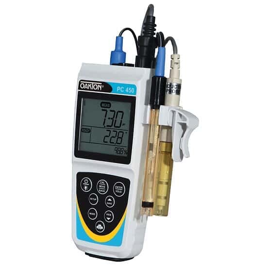 Oakton PC 450 Waterproof Portable Meter with Separate Probes -AO-35630-12