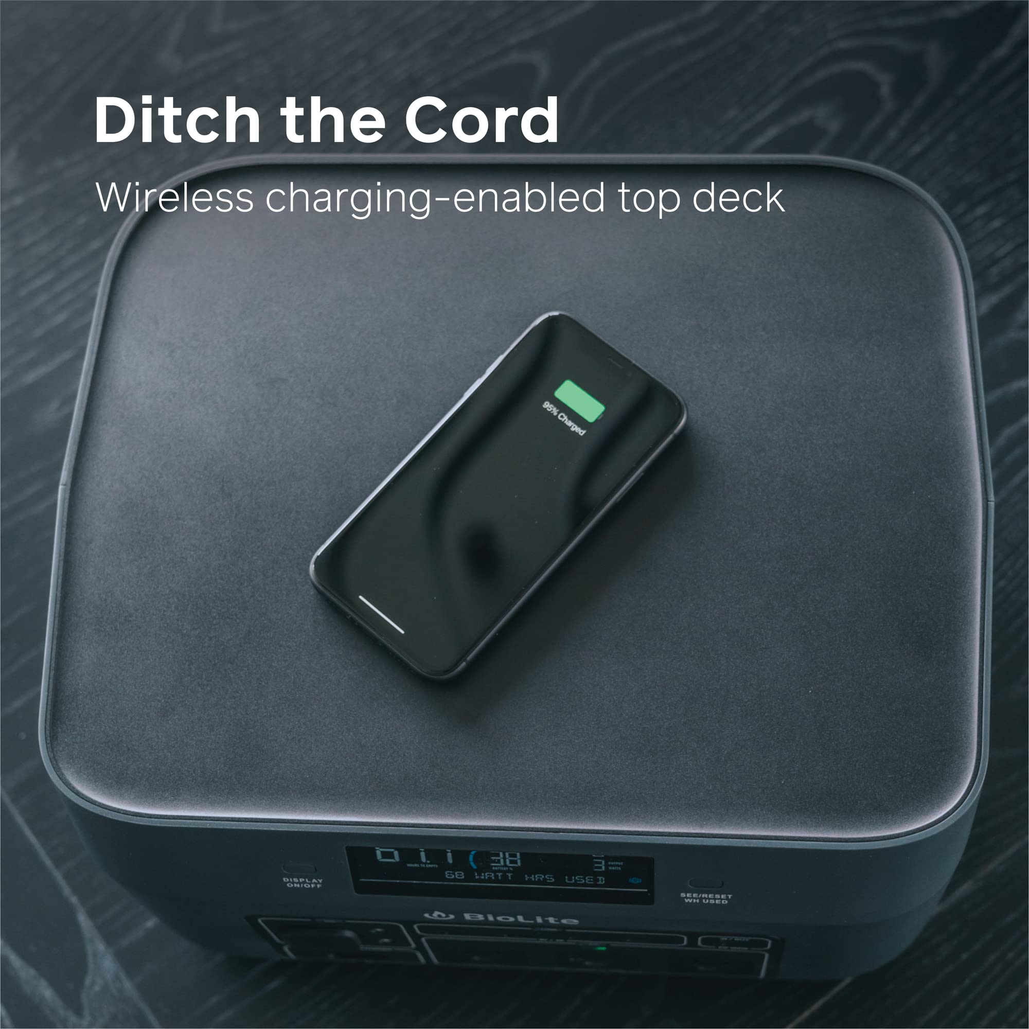 BioLite BaseCharge Rechargeable Lithium-Ion Power Station for Camping, DIY or Emergencies, BaseCharge 1500