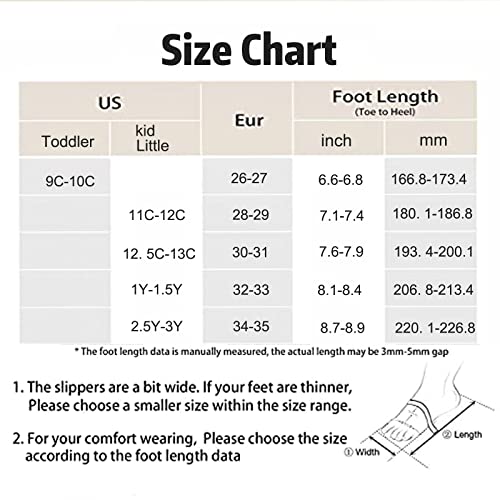 Bubble Slides for Kids, Boys Girls Cloud Slides,Non-Slip Open Toe Breathable Pool Slippers, Comfy Cushioned Thick Sole House Slippers Bedroom Shower Slippers
