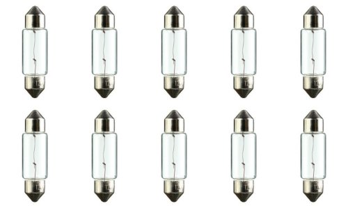 CEC Industries #6418 Bulbs, 12 V, 5 W, SV8.5-8 Base, T-3.25 shape (Box of 10)