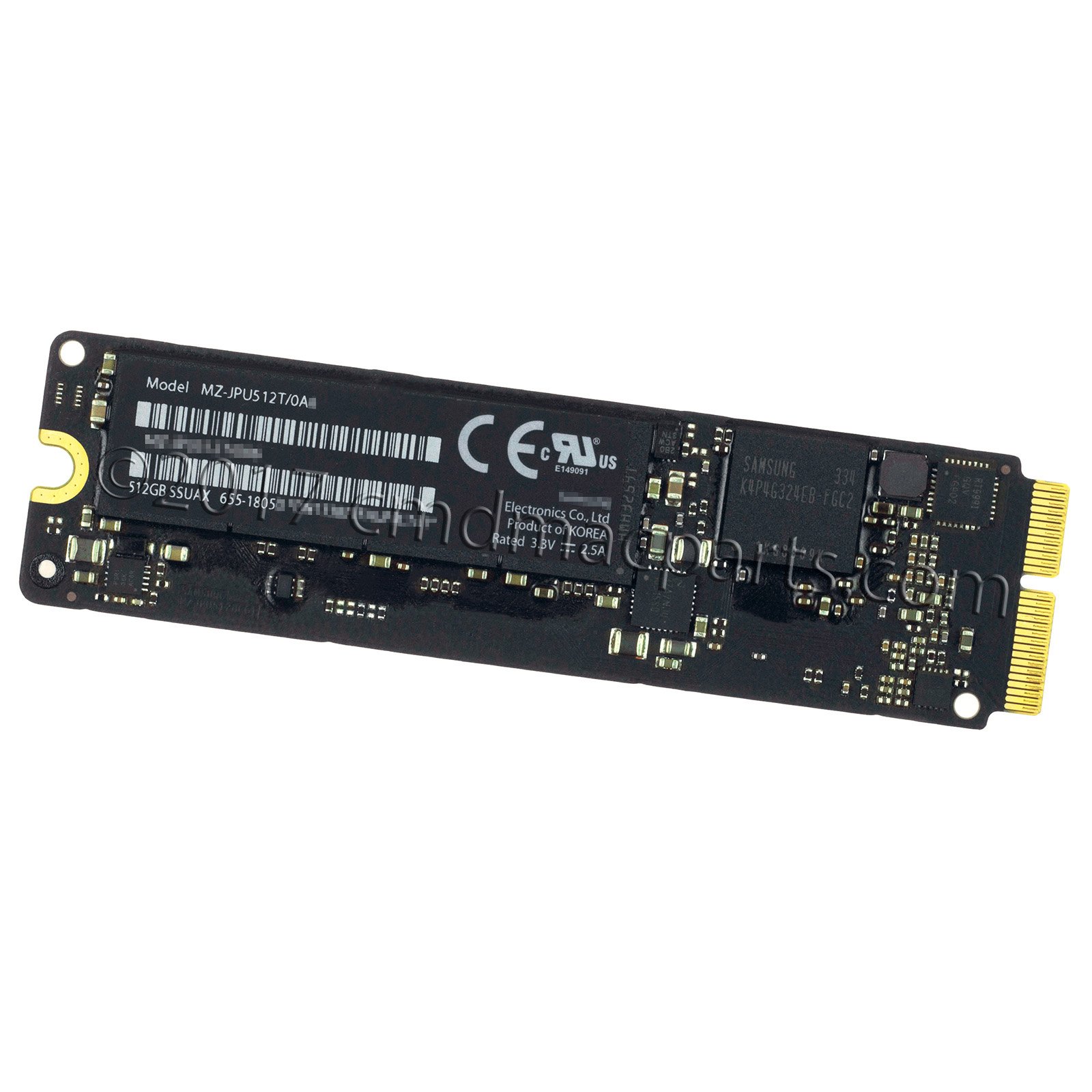 Odyson - 512GB SSUAX SSD Replacement for Apple MacBook Pro 13" Retina A1502/15 A1398 (Late 2013-2015)