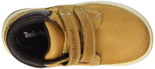 Timberland unisex child Toddle Tracks Hook & Loop Ankle Boot, Wheat Nubuck, 7 Toddler US
