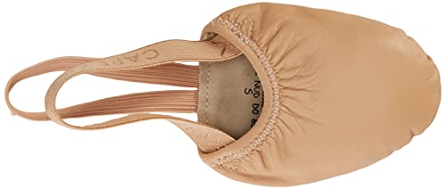 Capezio womens Leather Pirouette Ii Dance Shoe, Nude, X-Small US