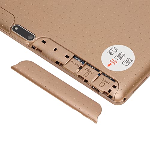 Aoutecen 10.1in HD Tablet, 5 Million PX Rear Camera Gaming Tablet 2 Million PX Front Camera 1280x800 Resolution ROM 64GB for Gaming for Video for Android9.0(#3)