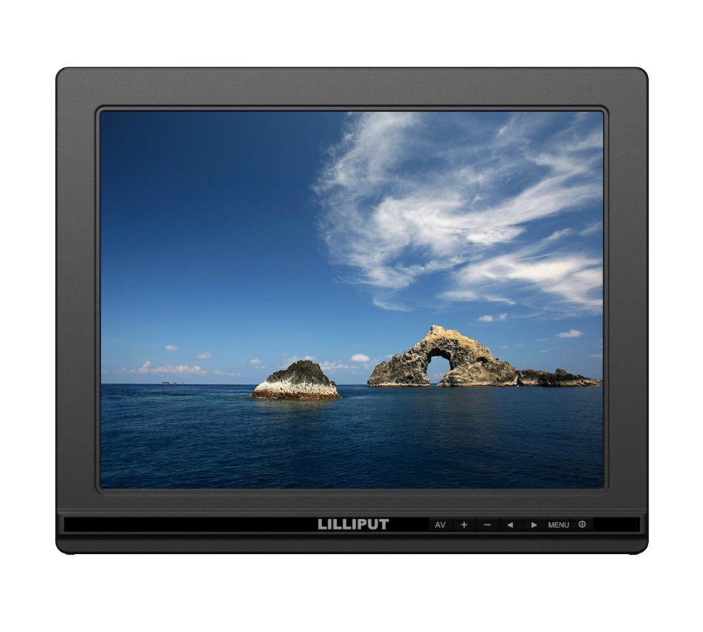 LILLIPUT FA1000-NP/C/T 9.7" 5-Wire Resistive Touch Screen Monitor with Hdmi, Dvi, VGA & Av Input by Viviteq INC