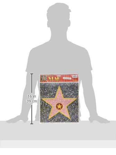 Beistle Walk of Fame Star Peel-N-Place Decoration