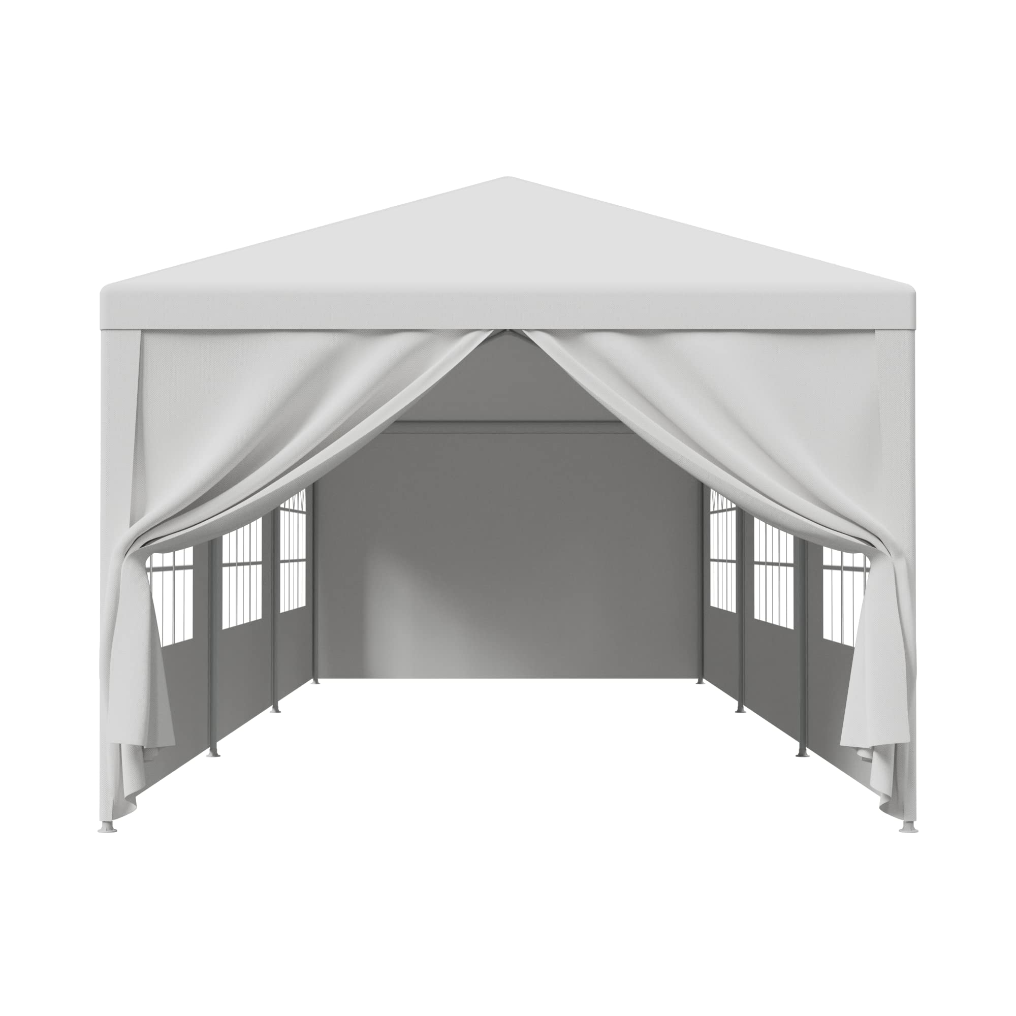 BBBuy 10'x30' Outdoor Party Wedding Tent Canopy Waterproof Camping Gazebo BBQ Shelter Pavilion Heavy Duty, 8 Removable Sidewalls (10x30)