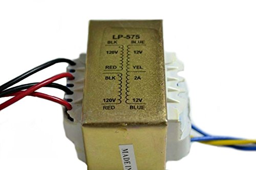 Line Matching Transformer - LP-575 110/220V, 12-0-12V, 2A Nippon America