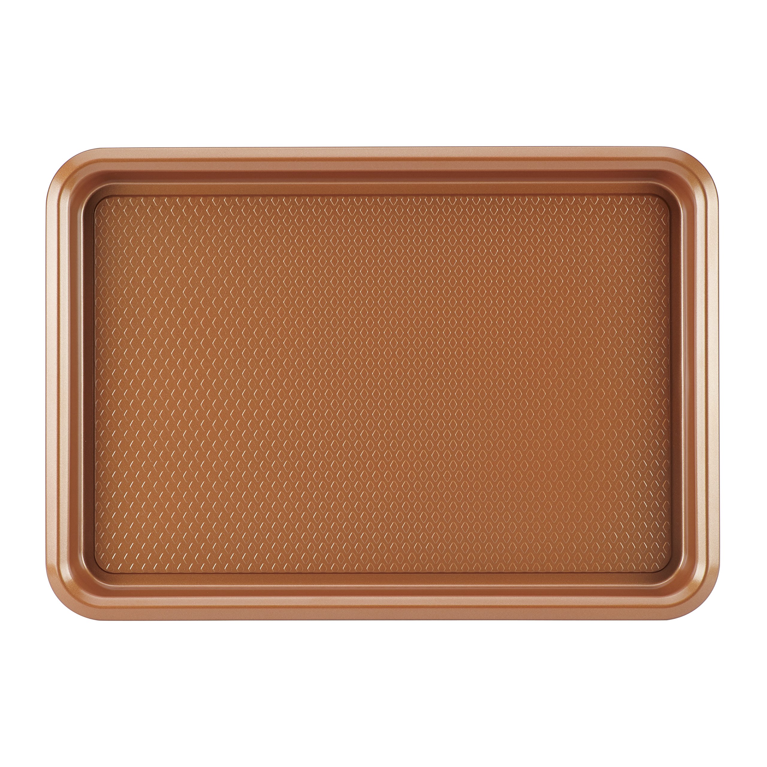 Ayesha Curry Nonstick Bakeware, Nonstick Cookie Sheet / Baking Sheet - 10 Inch x 15 Inch, Copper Brown