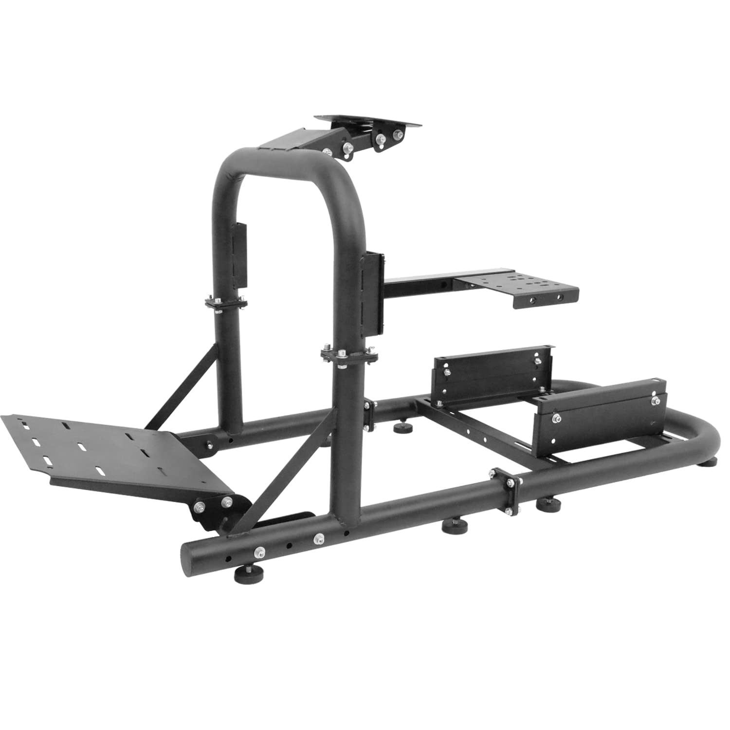 Anman G920 G923 Pro Racing Wheel Stand/Simulator Cockpit Fits Logitech Thrustmaster Fanatec G25 G27 G29 T300RS TX PC XBOX ONE PS4/ Wheel Shifter Pedals Seat NOT Included