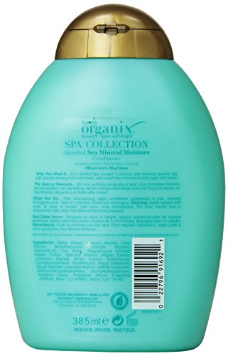 OGX Quenched Sea Mineral Moisture Conditioner, 13 Ounce