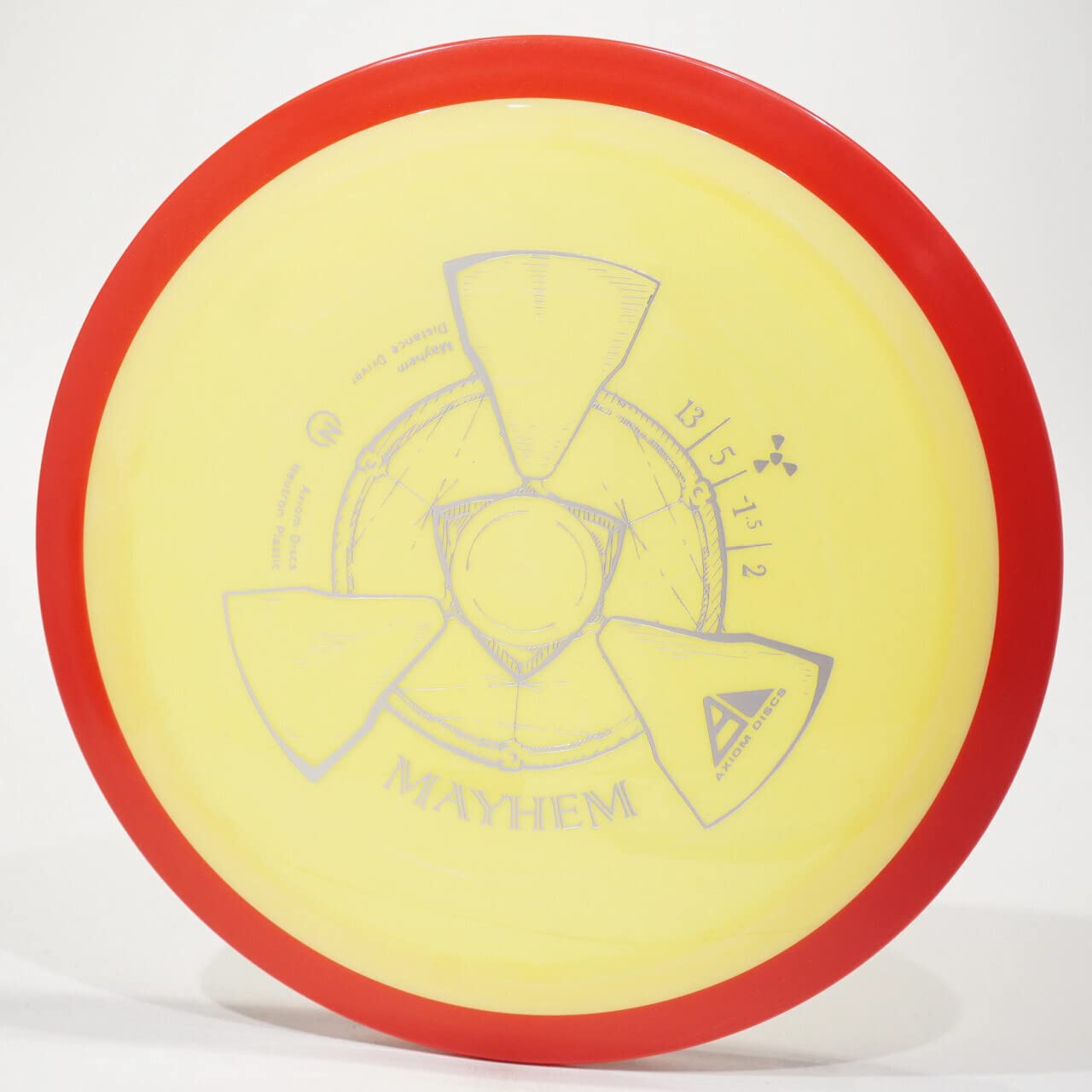 Axiom Mayhem (Neutron) Distance Driver Golf Disc, Pick Your Disc 169g Light Red w/Pink Rim
