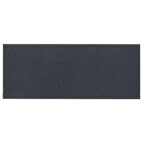 Ardor Black 4.7 in. x 11.81 in. Metallic Porcelain Wall Tile (5.84 Sq. Ft. / Case)