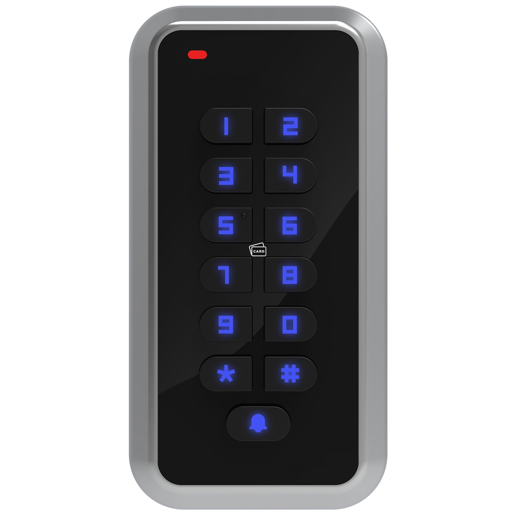 UHPPOTE RFID Door Access Control Keypad Card Reader 125KHz Waterproof with Wiegand 26 bit Interface
