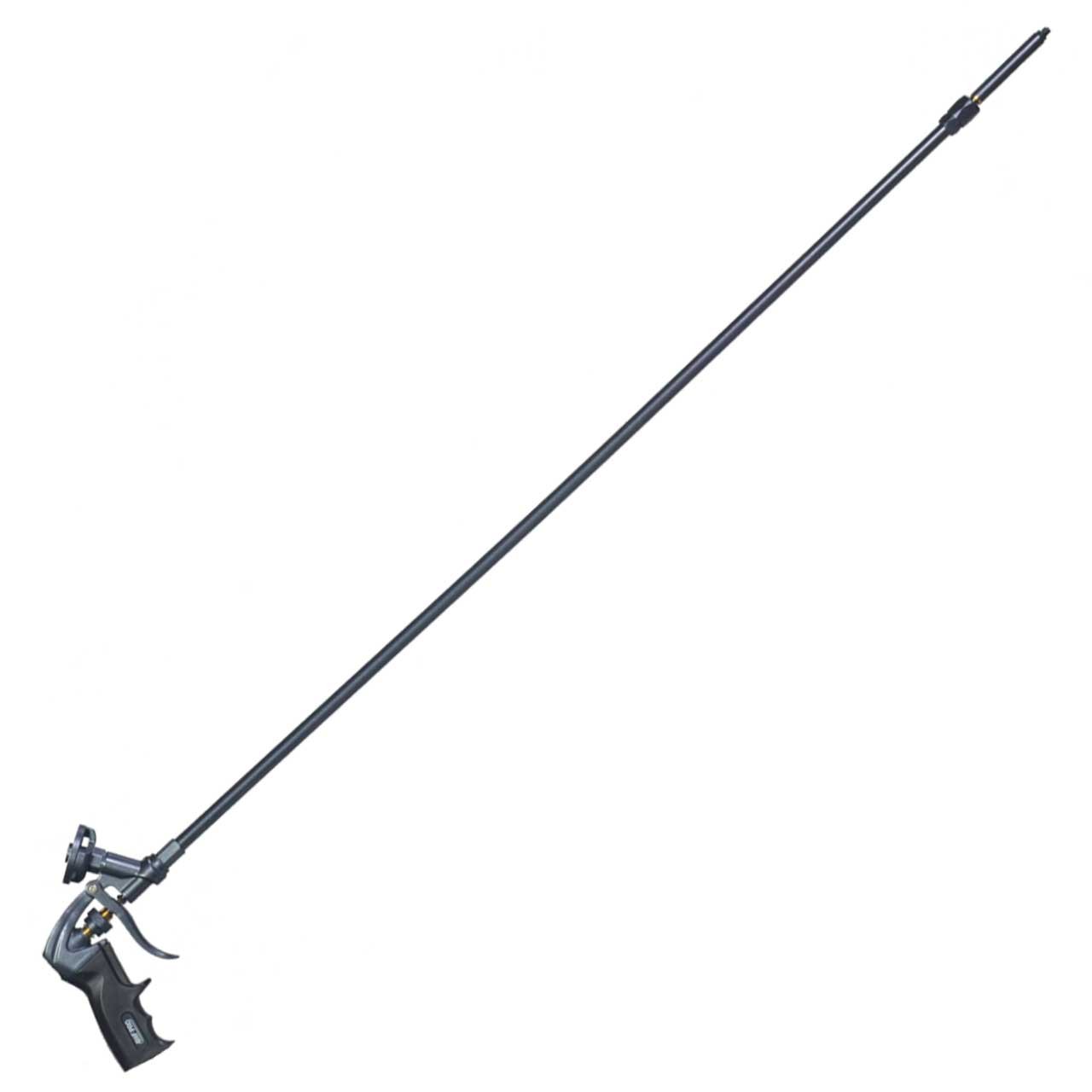 AWF PRO Foam Gun - AWF 1850, PTFE Non Stick Coated 40in Gun. Ideal for Contractors & DIY. High Precision, Greater Yield Foam Spray Insulation Gun, One Hand Adjustment, Long Nozzle. Swivel Tip