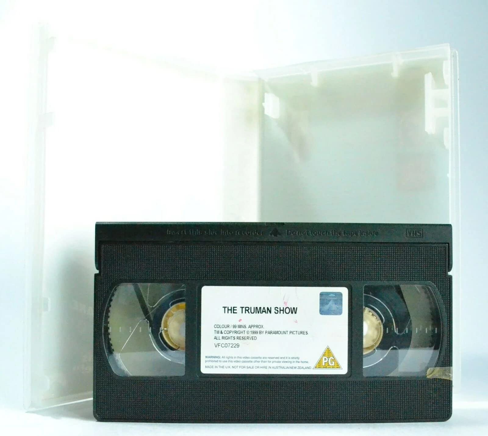 Liphontcta The Truman Show: A Peter Weir Film (1998) - Satirical Drama - Jim Carrey - VHS
