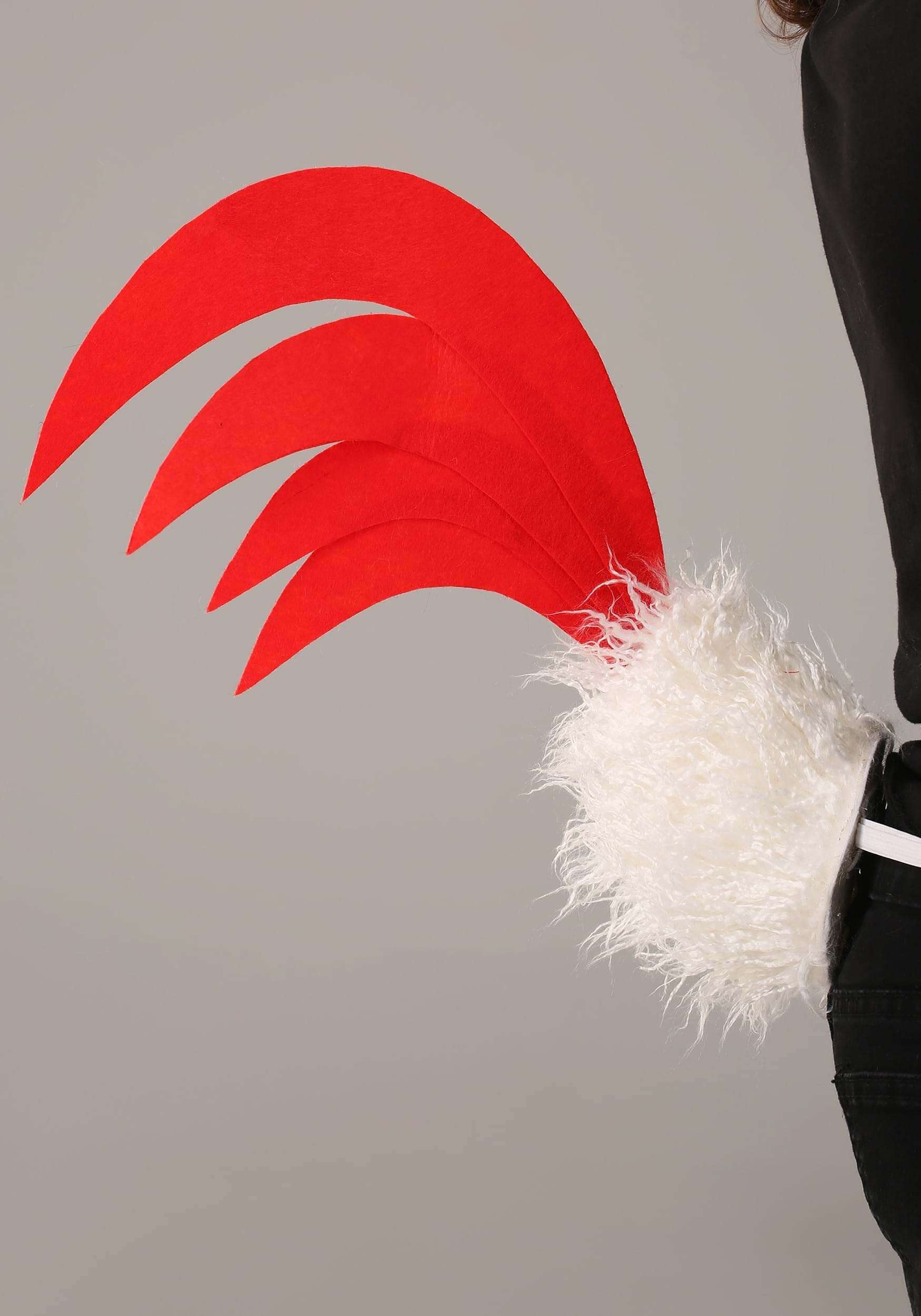 elope Chicken Soft Headband & Tail Costume Accessory Kit - Soft Sculpted Beak and Tail with Adjustable Elastic
